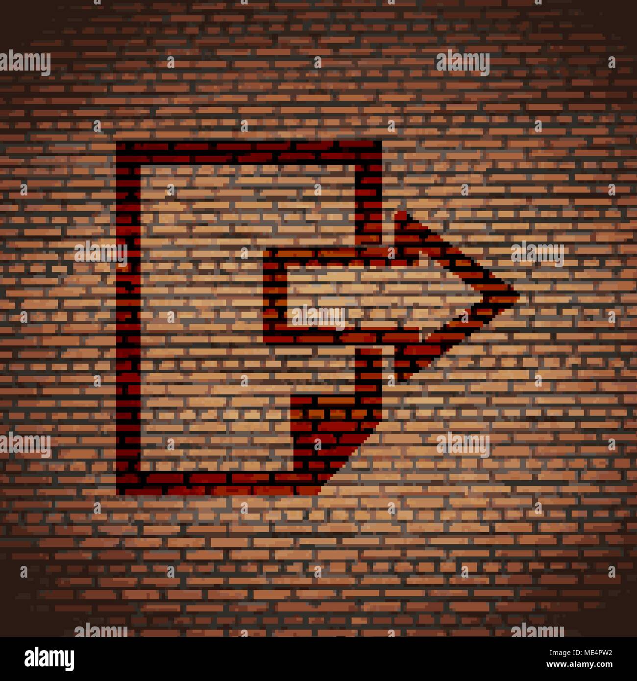 Send export file icon symbol Stock Vector Images - Alamy