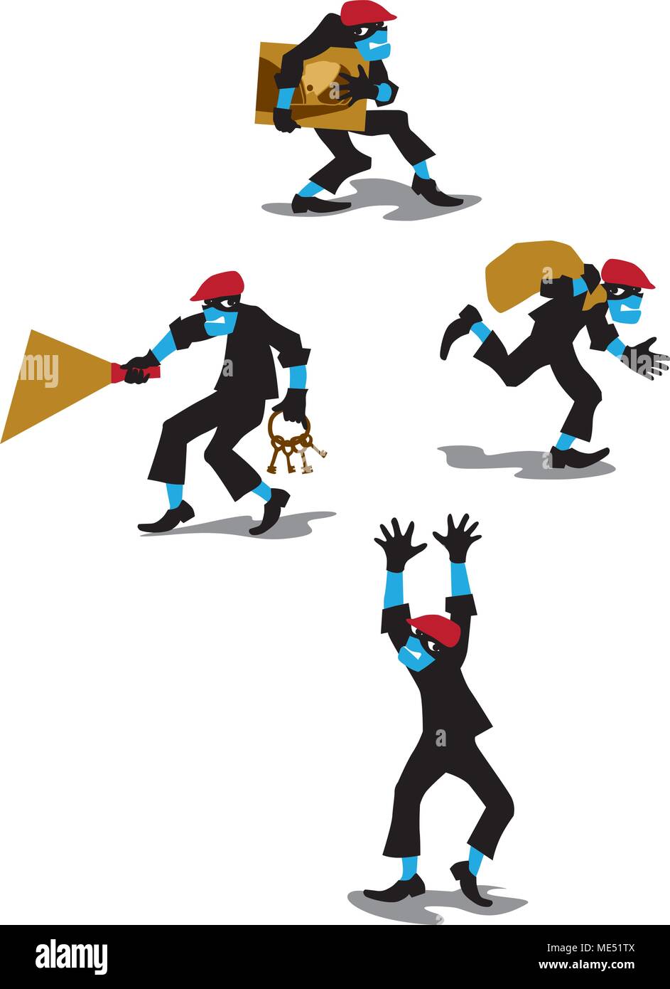 Running Safety Stock Vector Images - Alamy