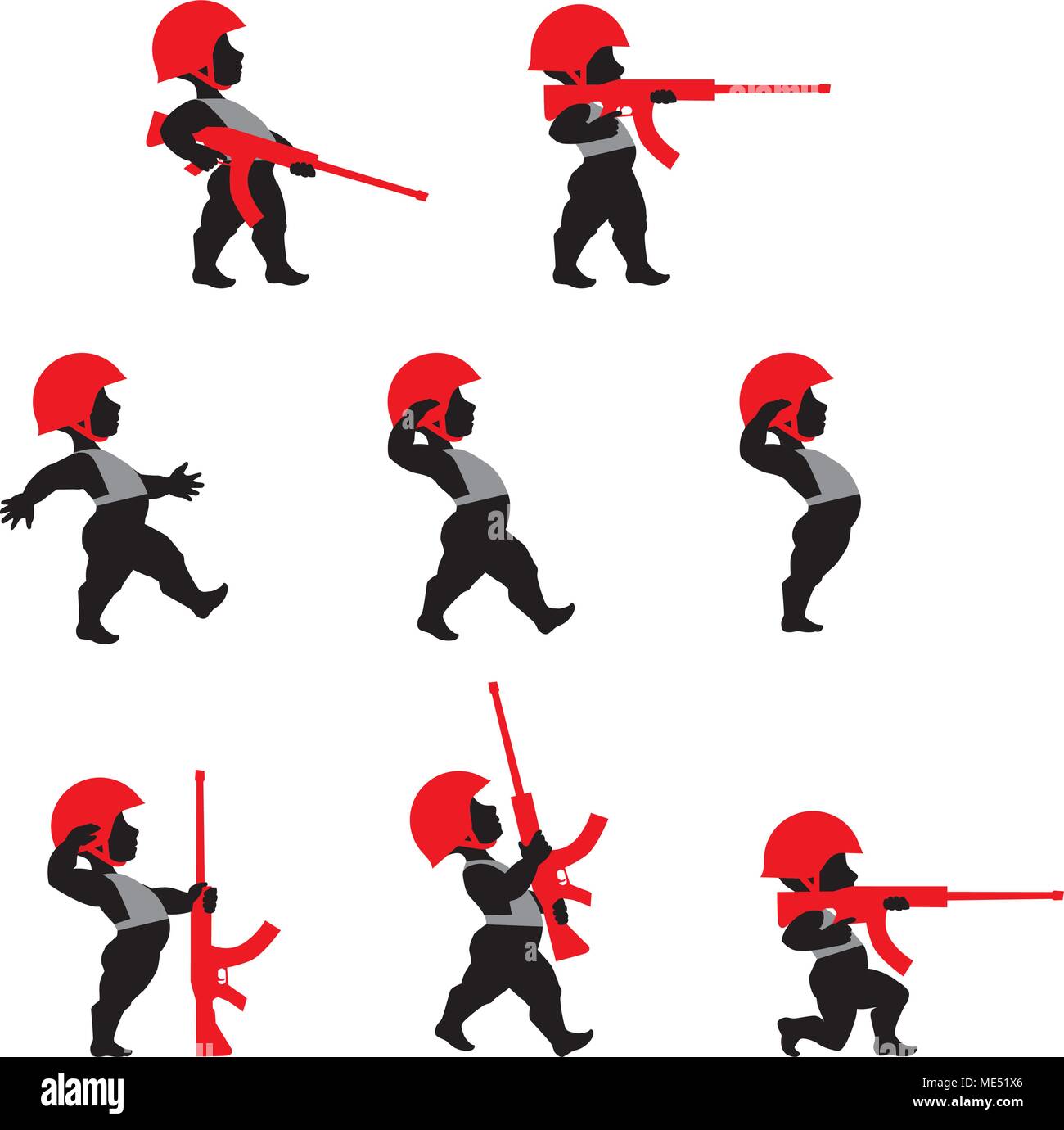 Recruit uniform Stock Vector Images - Alamy