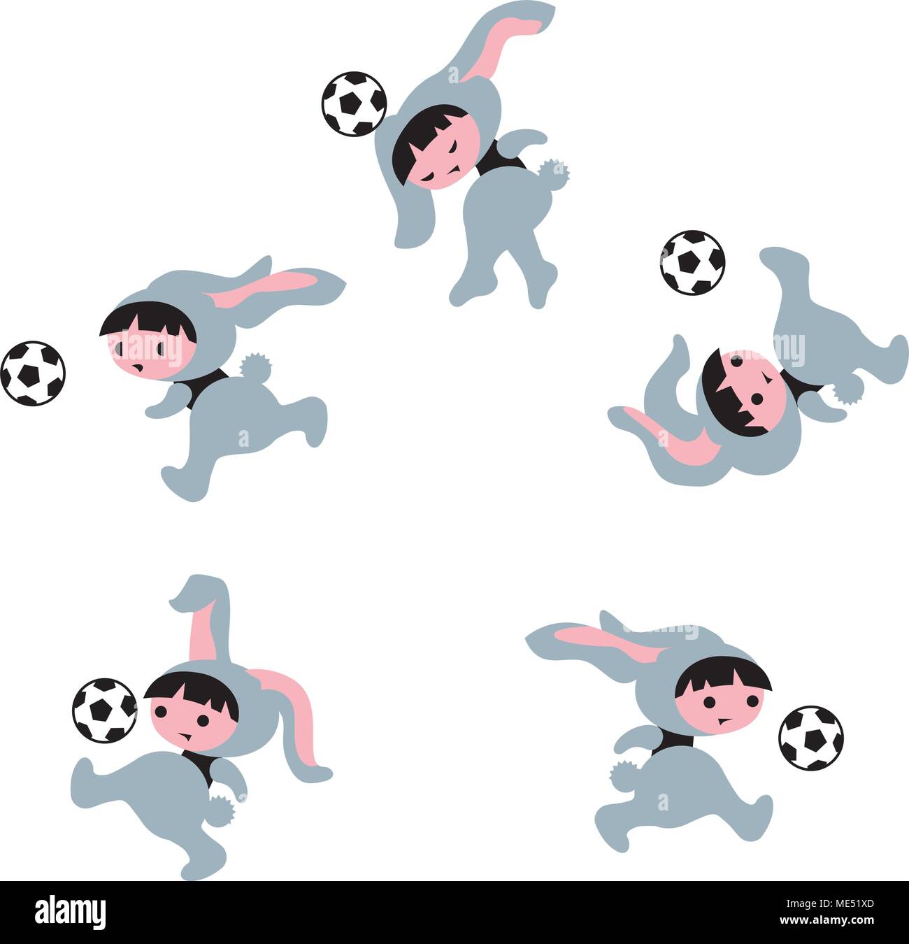 Football Baby Stock Vector Images - Alamy