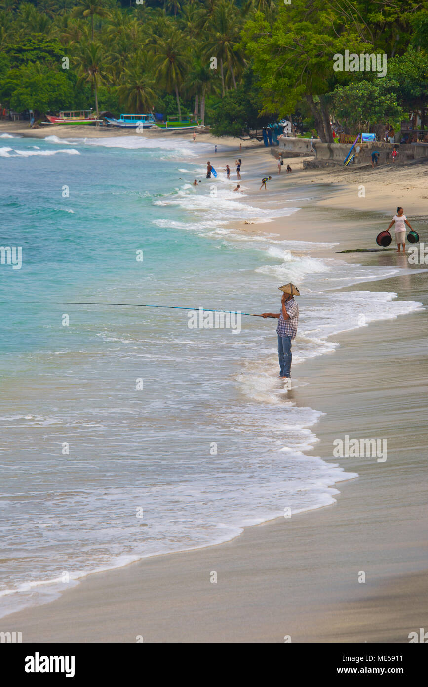 Senggigi beach lombok indonesia hi-res stock photography and images - Alamy
