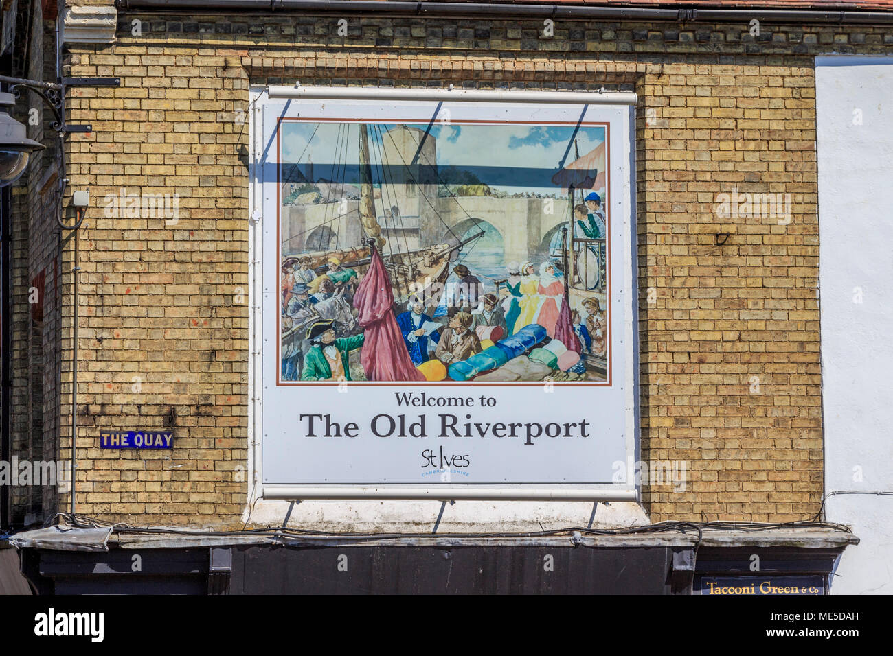 Market quay mural hi-res stock photography and images - Alamy