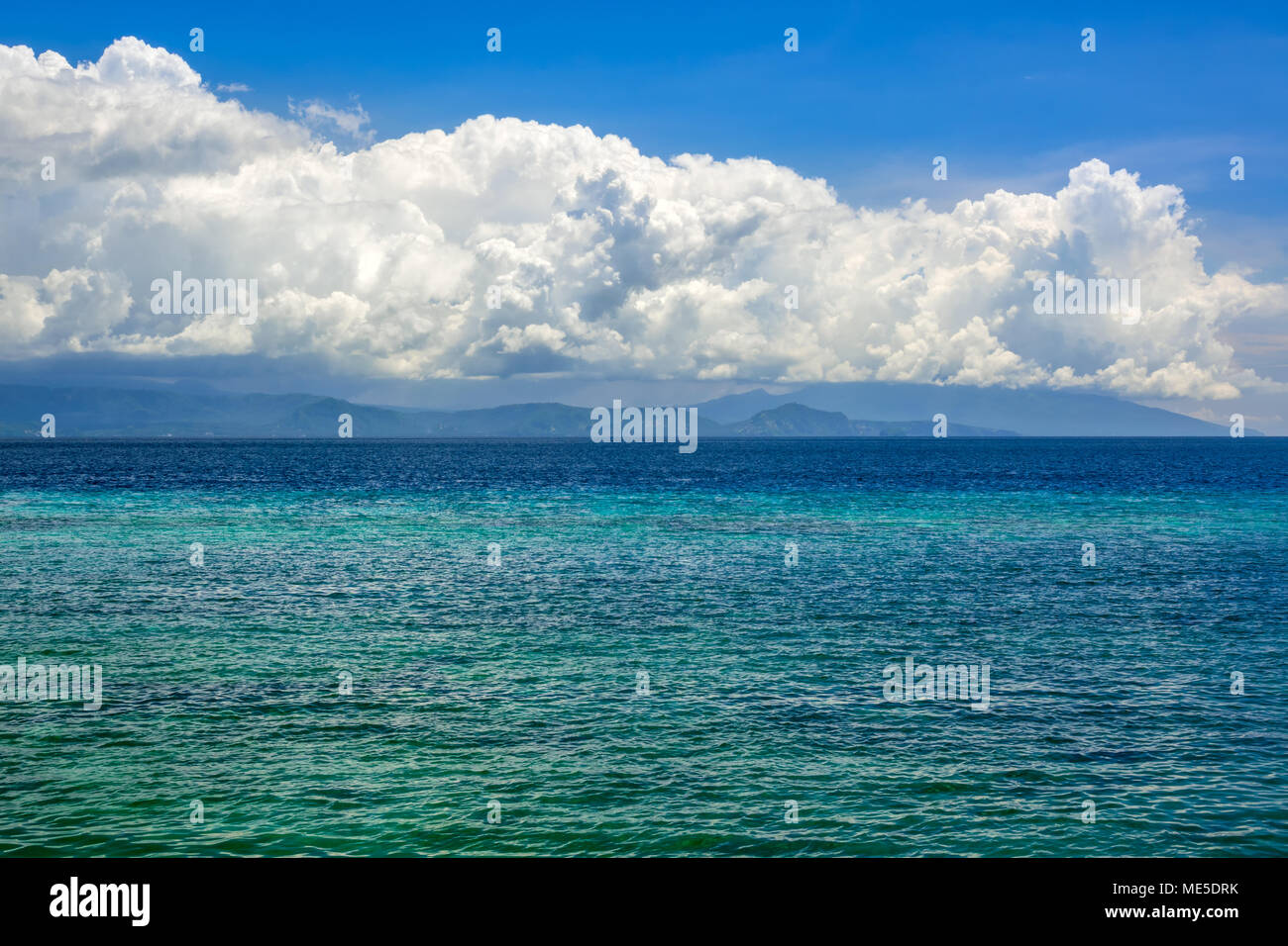 Beautiful cumulus cloud over ocean hi-res stock photography and images ...