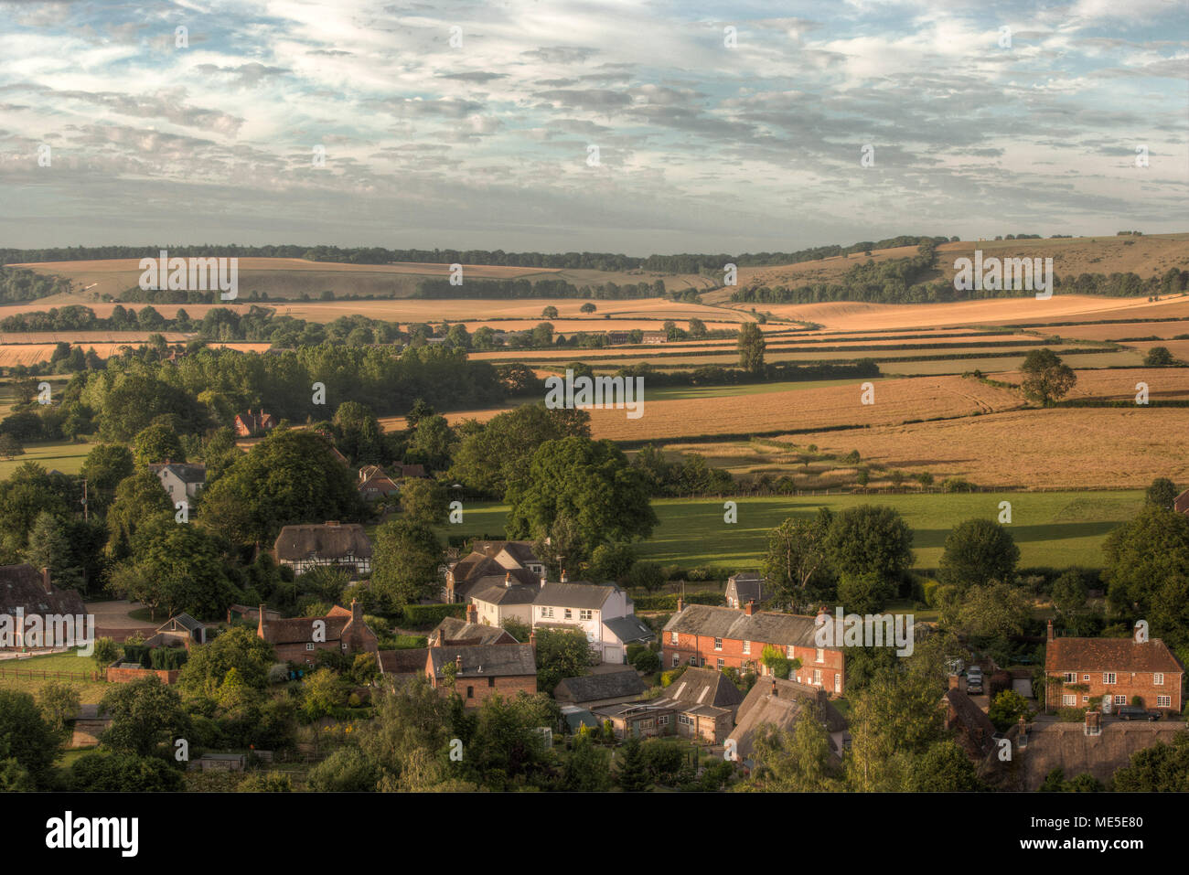 Meon valley village hi-res stock photography and images - Alamy