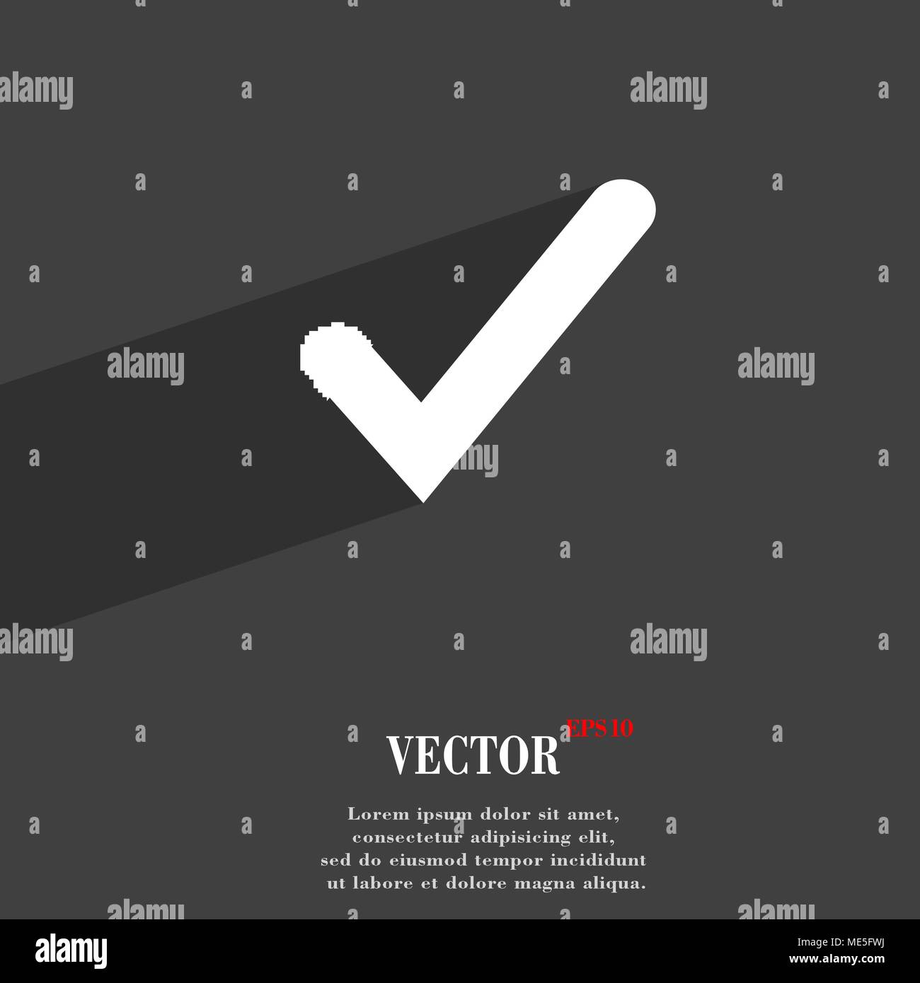 Check mark tik icon symbol hi-res stock photography and images - Alamy