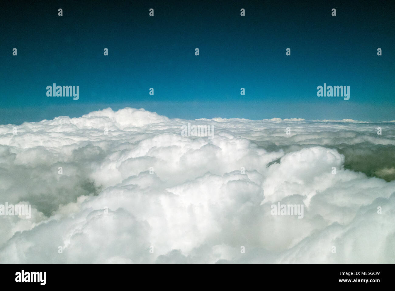 Clouds seen from plane hi-res stock photography and images - Alamy