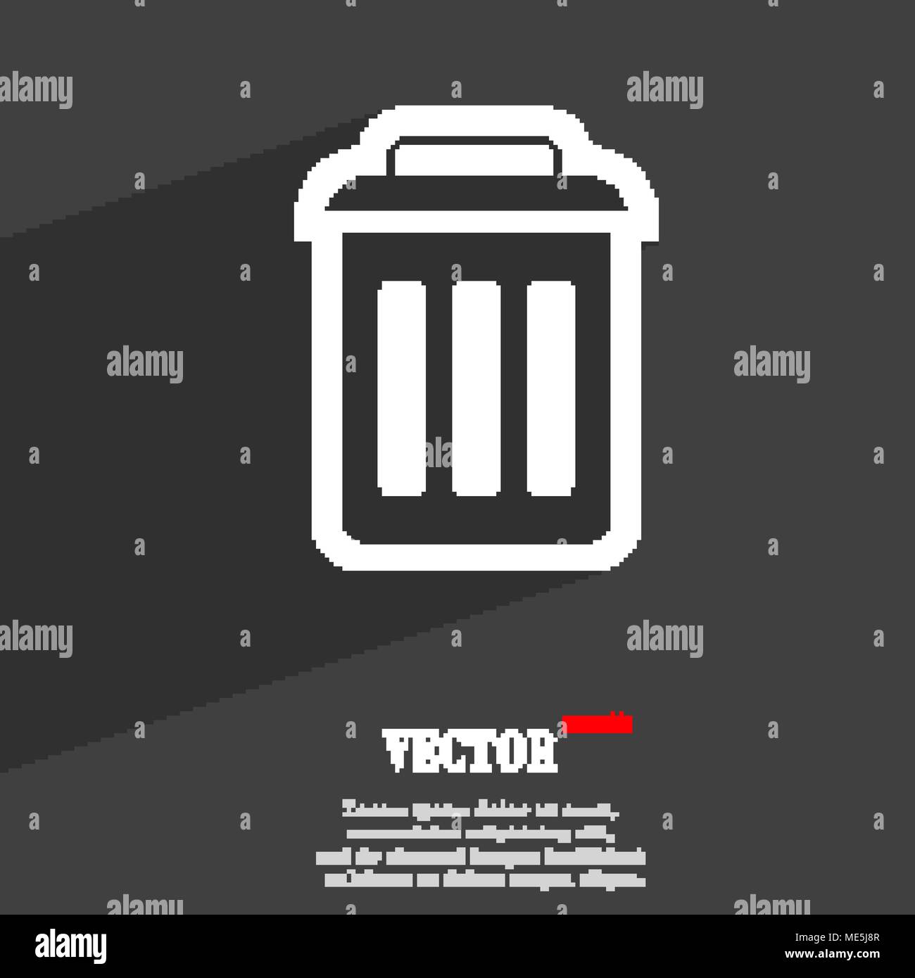 Space garbage truck design Stock Vector Images - Alamy