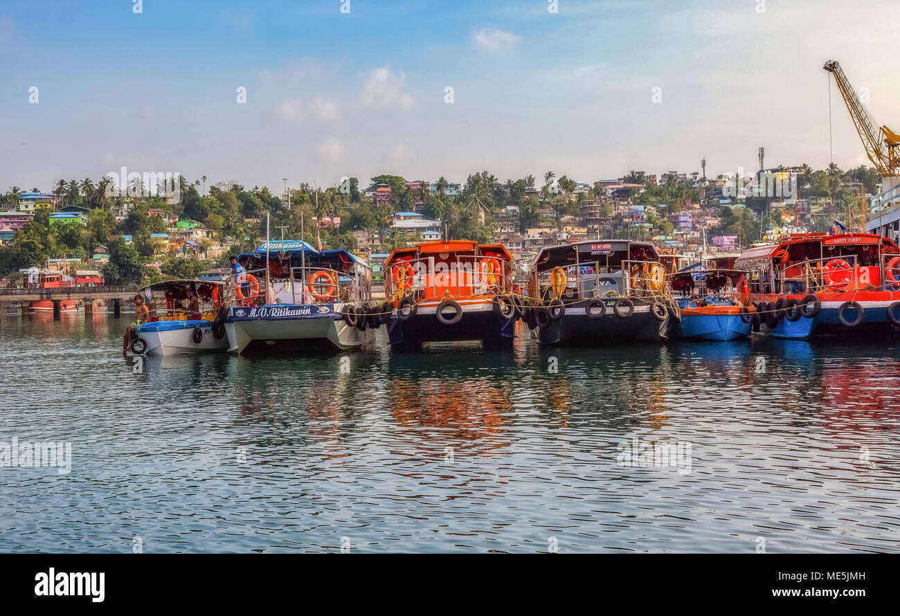 Shipping port blair andaman nicobar hi-res stock photography and images ...