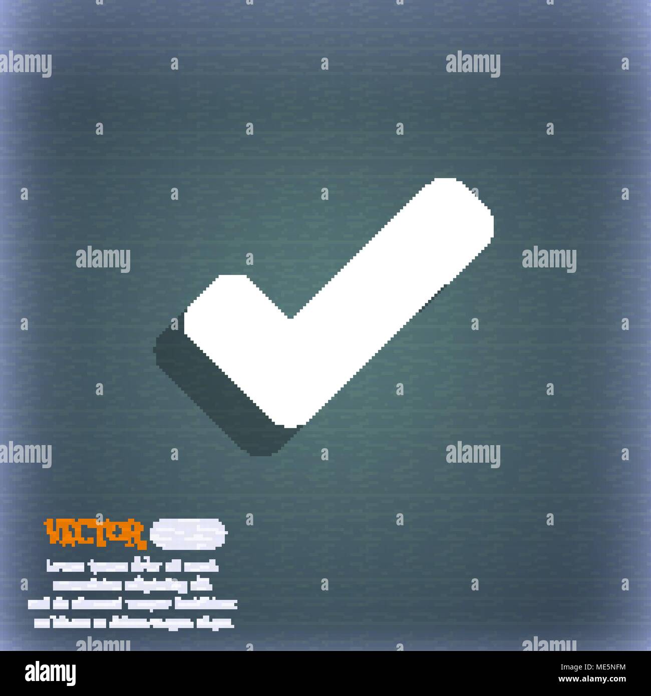 Check mark tik icon symbol hi-res stock photography and images - Alamy