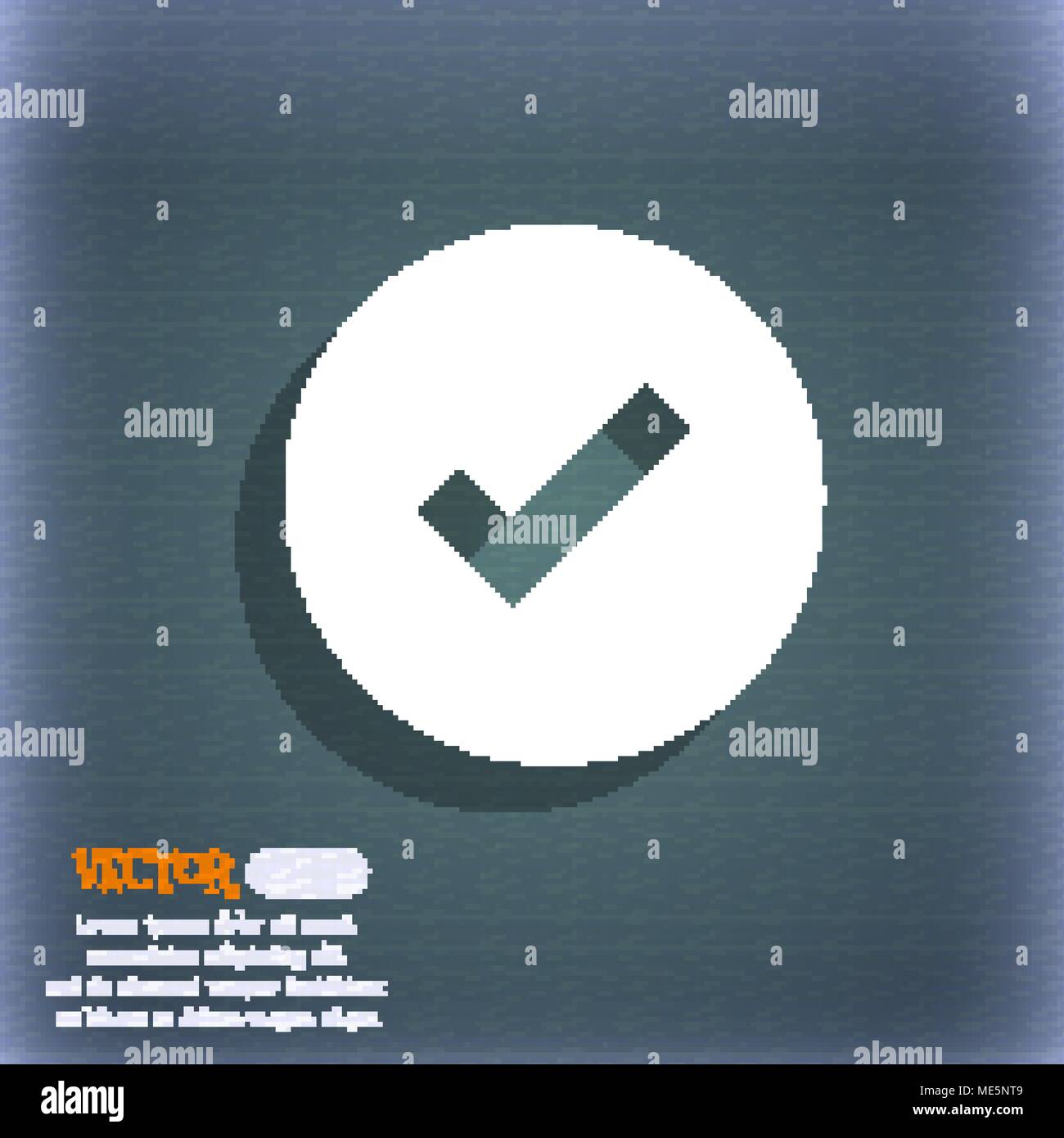 Check mark tik icon symbol hi-res stock photography and images - Alamy
