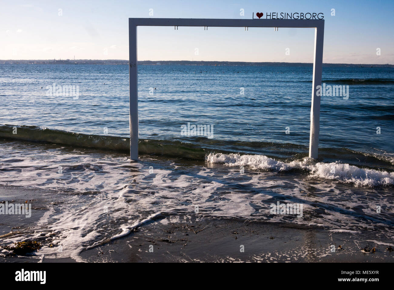 Frame at the sea Stock Photo - Alamy