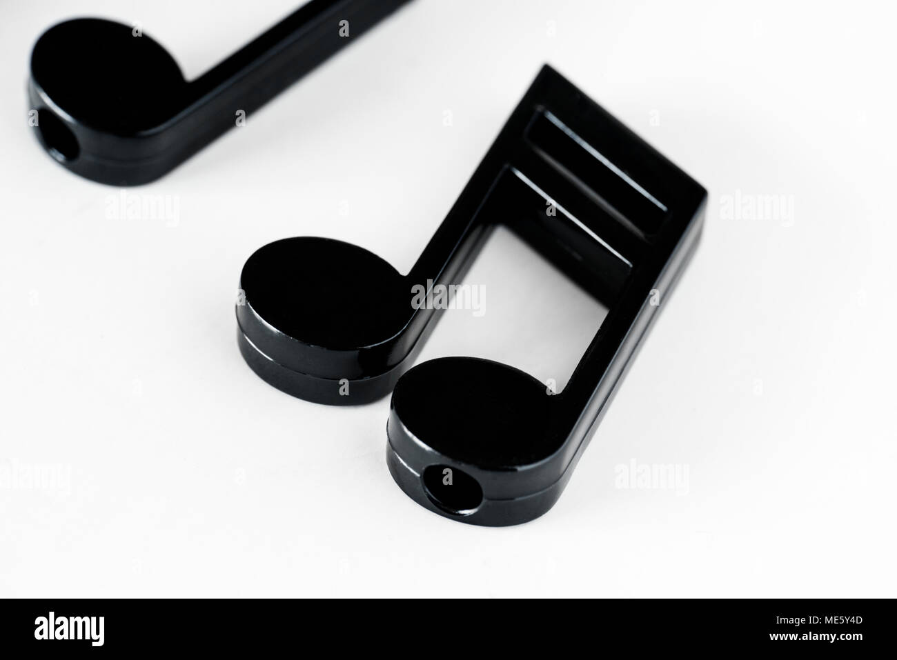 Closeup of music note Stock Photo - Alamy