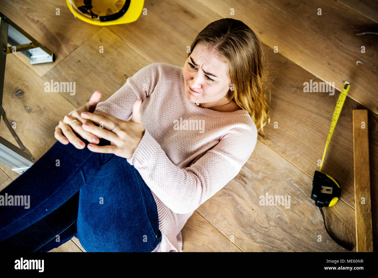 People with home safety concept Stock Photo - Alamy