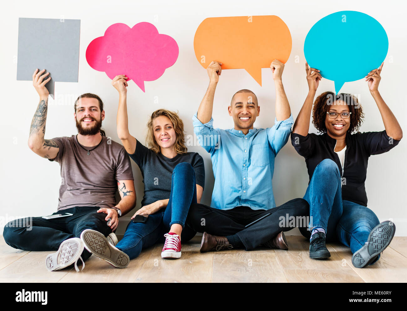 Man bubble icon people hi-res stock photography and images - Alamy