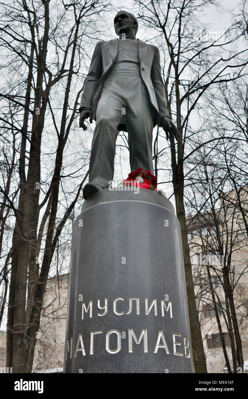 Muslim magomayev monument hi-res stock photography and images - Alamy