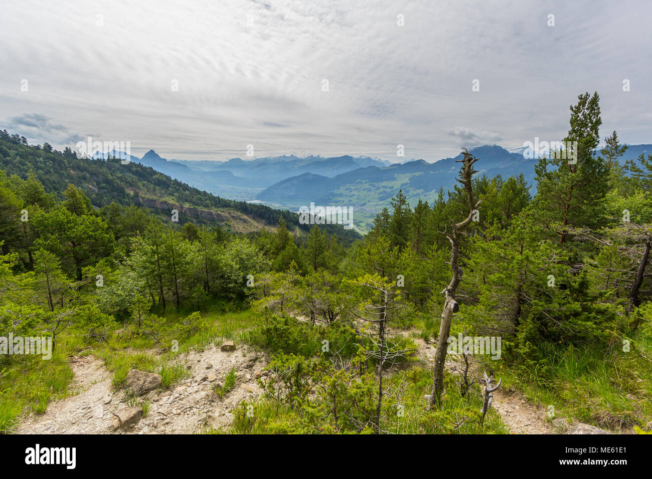 Landslide alps hi-res stock photography and images - Alamy