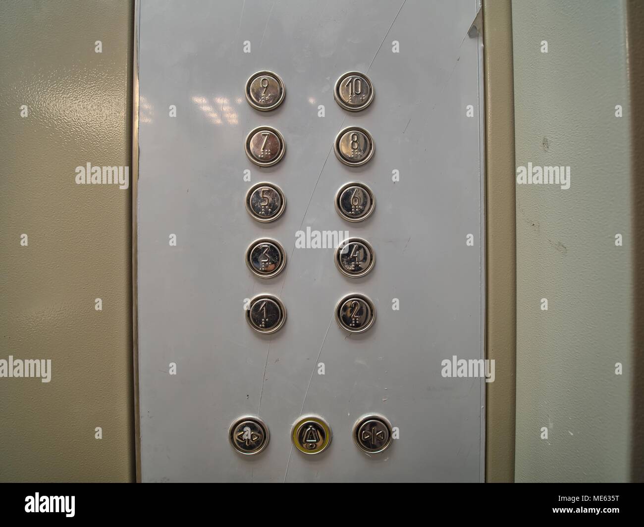 Elevator Button Panel Texture