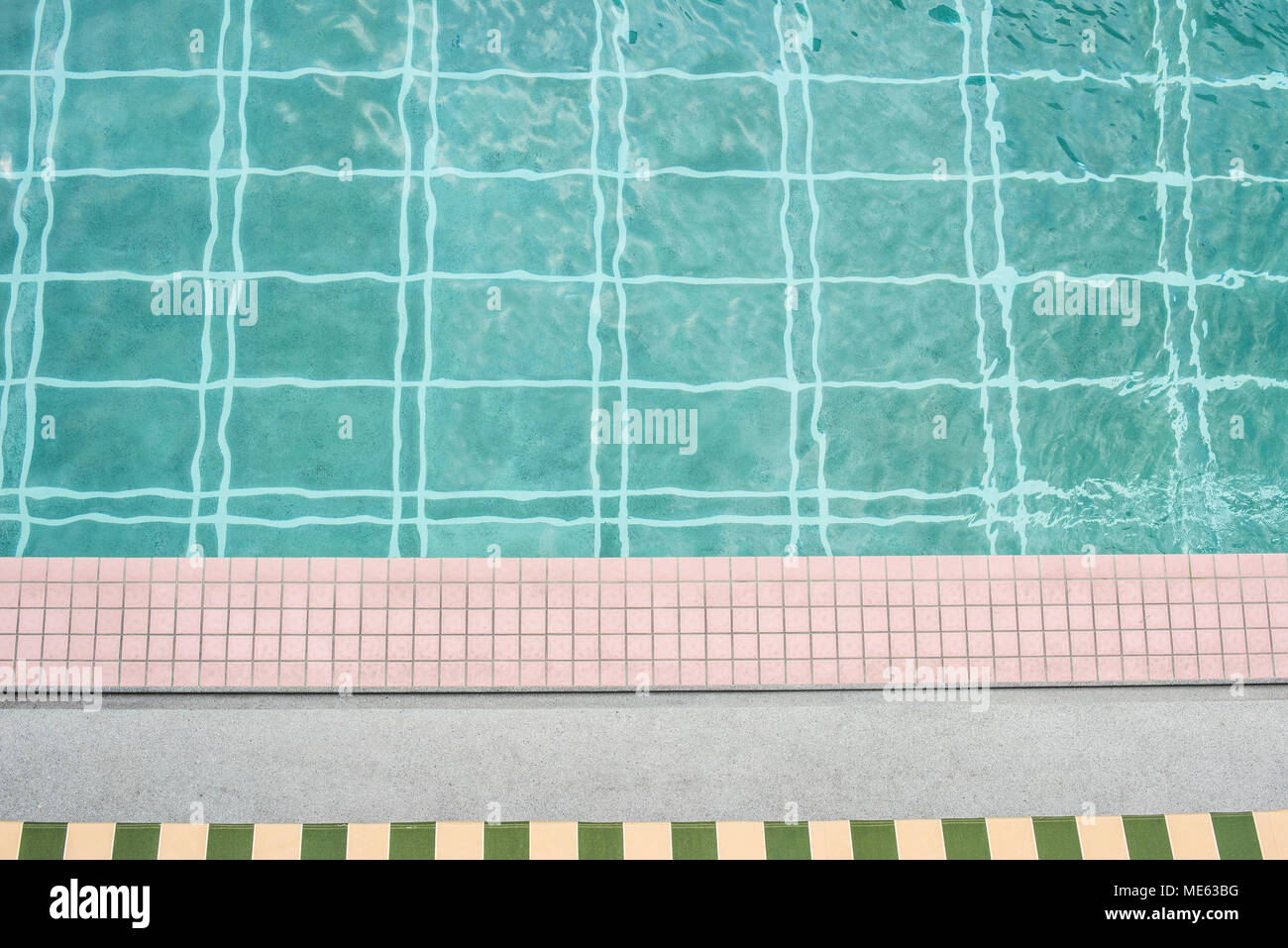 Swimming pool in summer time Stock Photo - Alamy