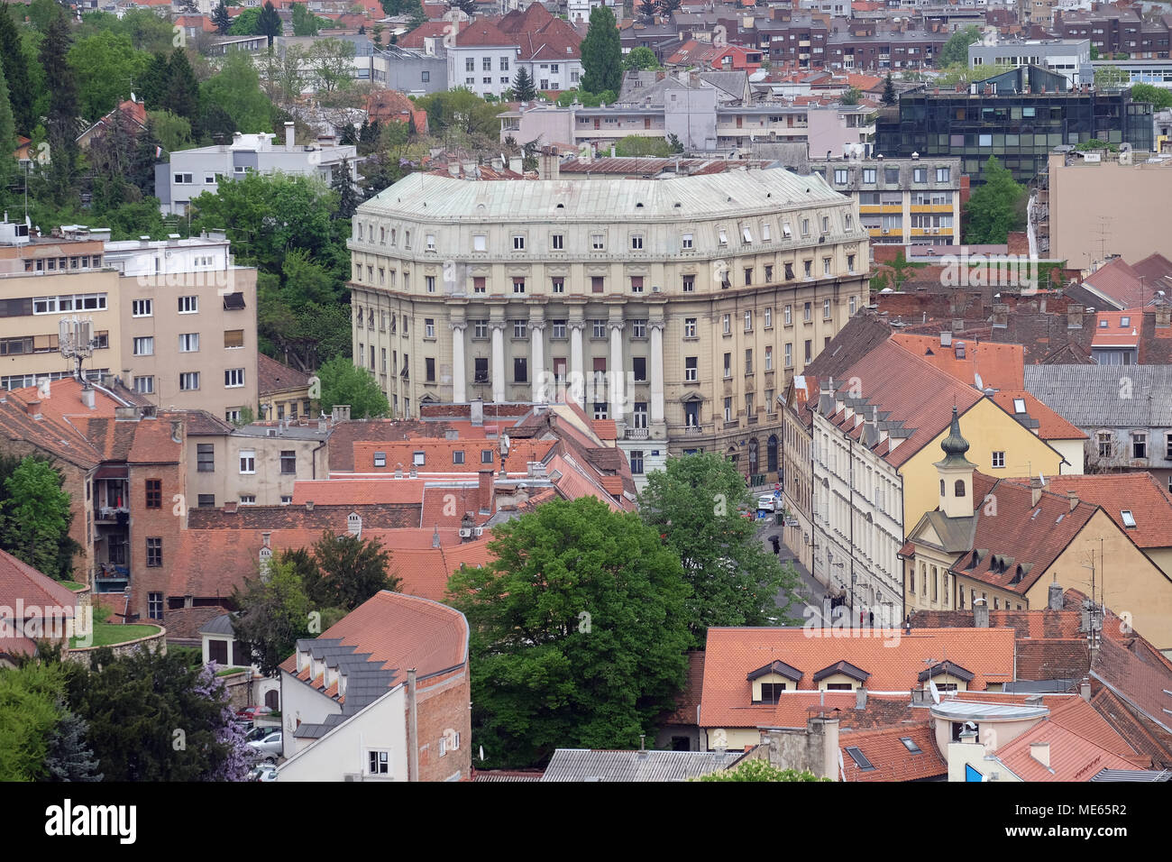 Rooftops of zagreb hi-res stock photography and images - Alamy