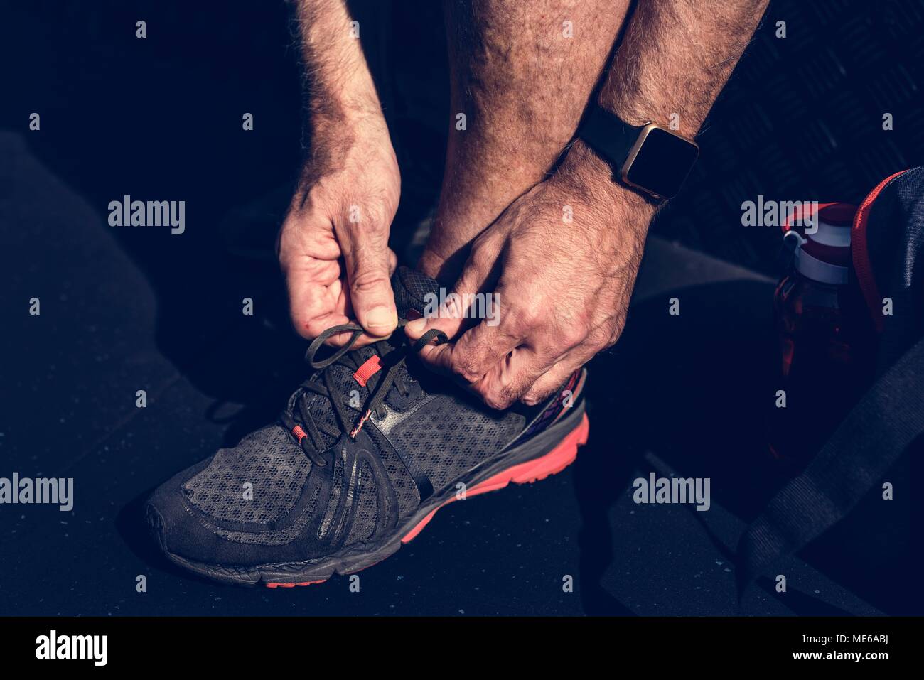 Sportive shoes for working out and exercising hi-res stock photography ...