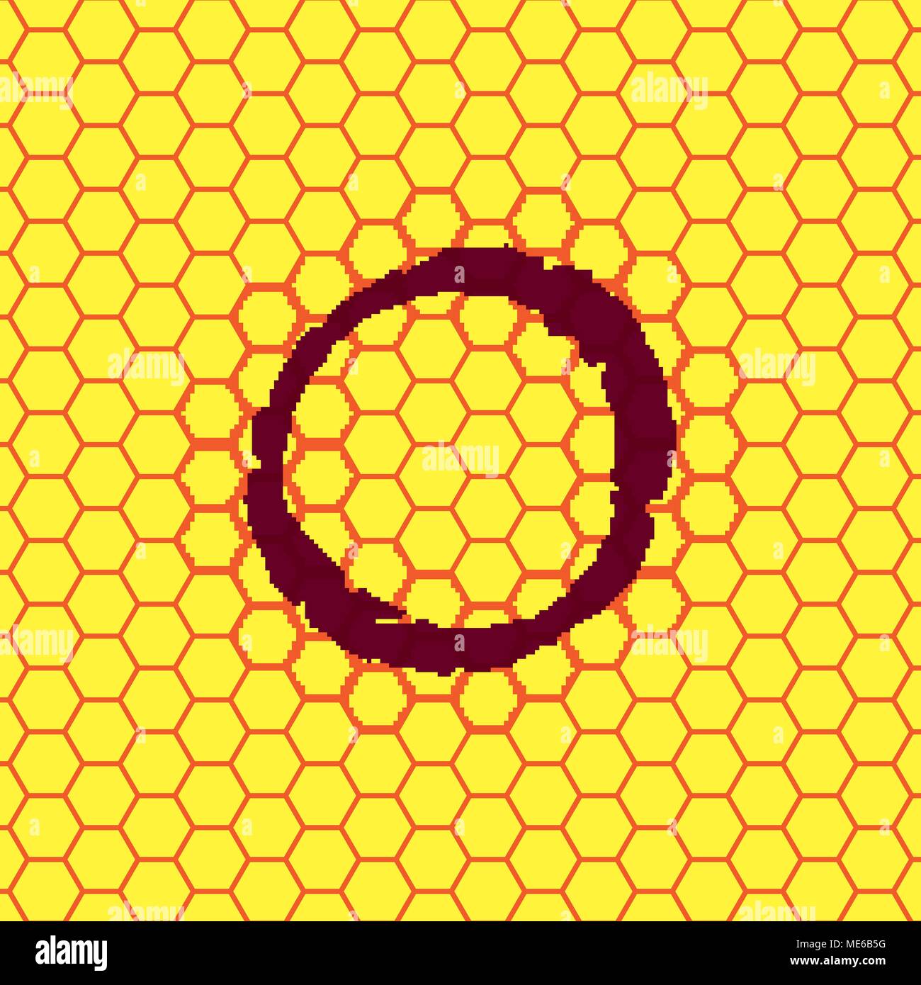 number zero icon symbol on a yellow background abstract similar to a ...