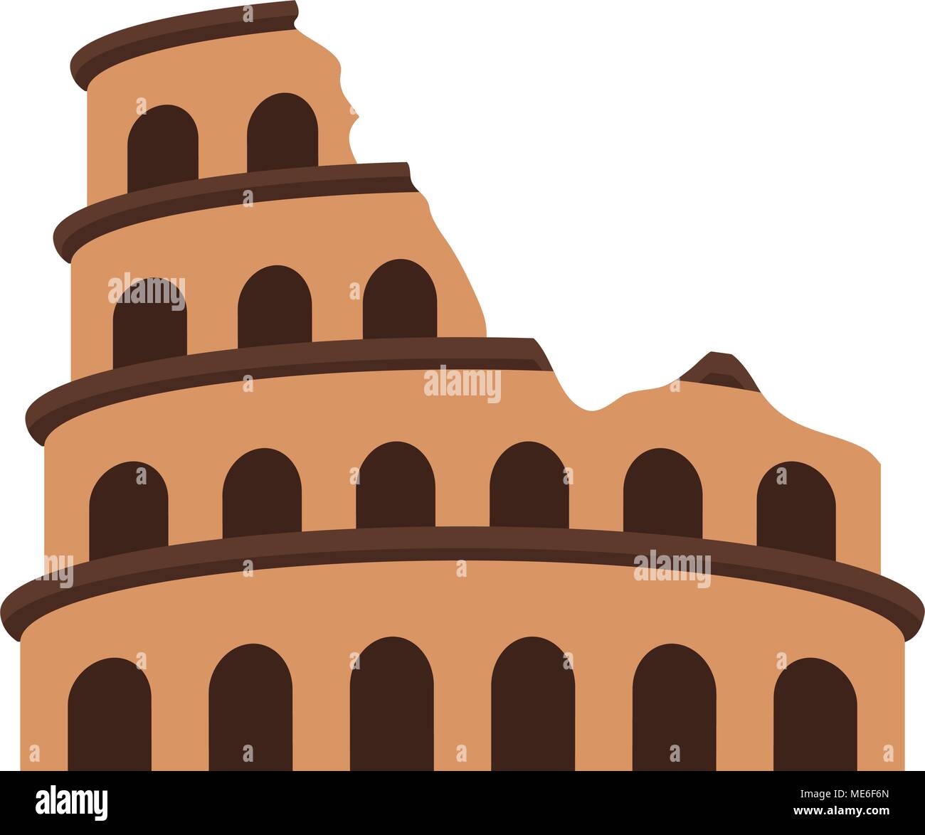 Rome coliseum monument Stock Vector Image & Art - Alamy