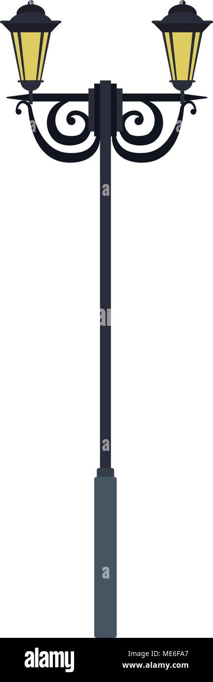 Street light lamp Stock Vector Image & Art - Alamy