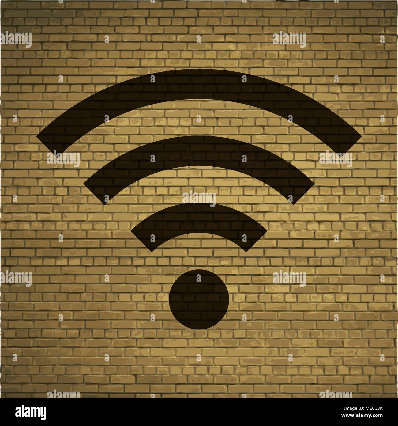 WI-FI. Flat modern web button and space for your text. Vector. EPS10 Stock Vector Image & Art ...
