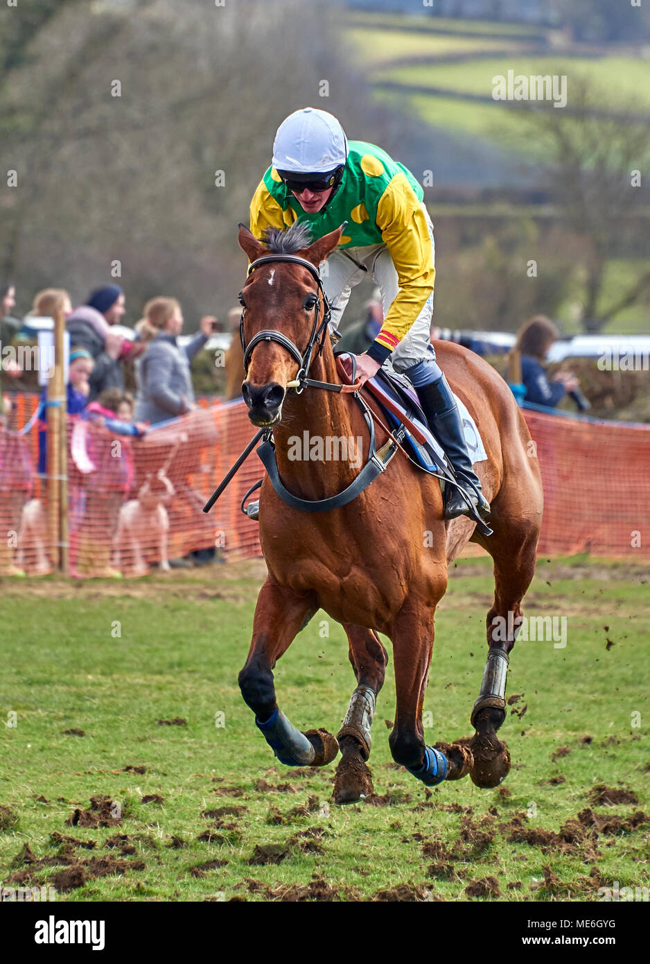 Amateur horse race jockey gallop hi-res stock photography and images ...