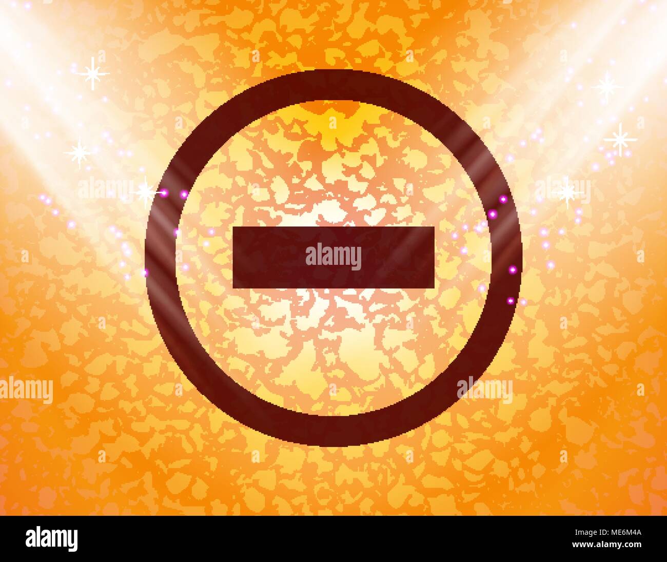 minus. Flat modern web button and space for your text. Vector. EPS10 ...