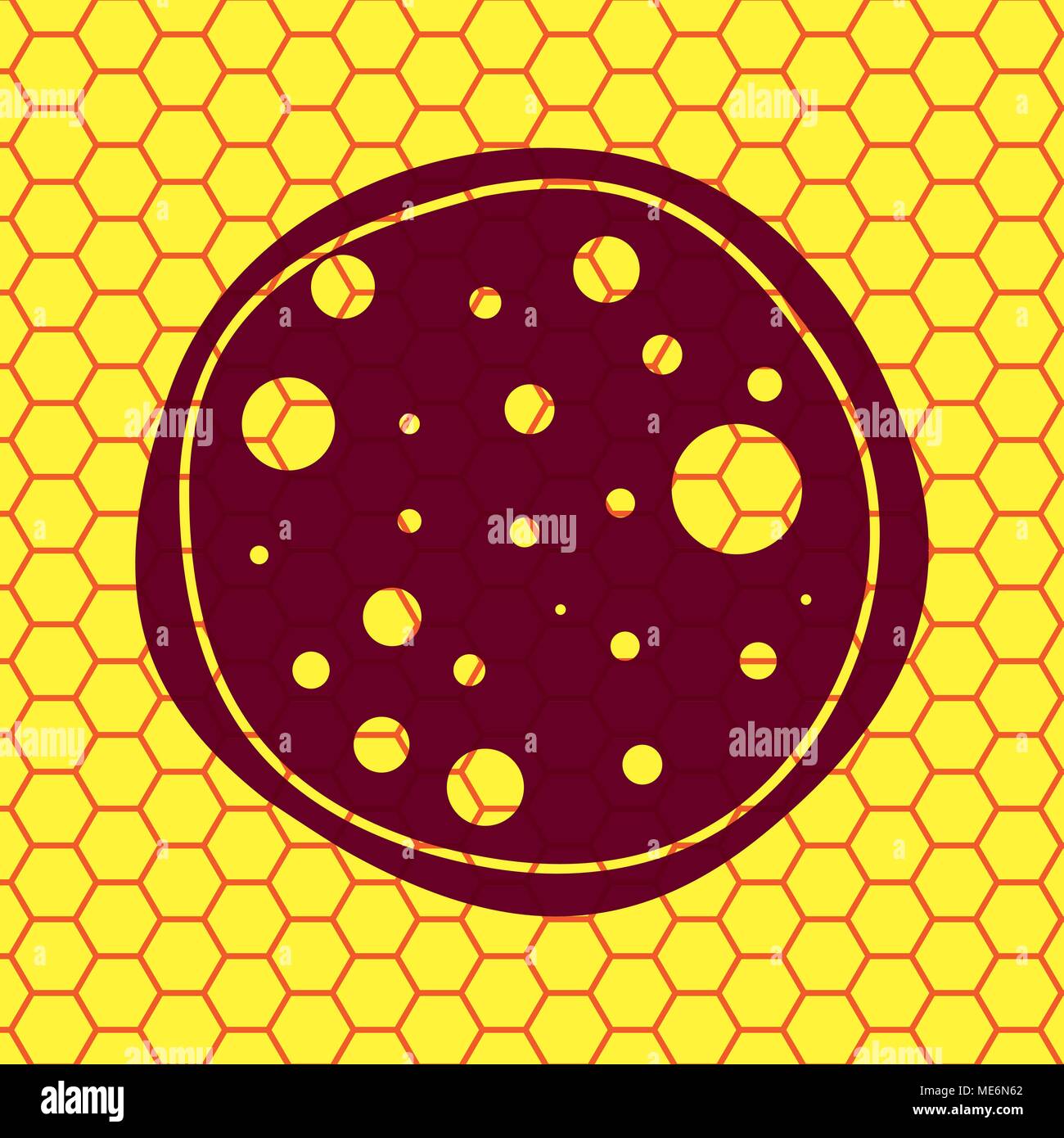 Photo camera diaphragm. Flat modern web button and space for your text. Vector. EPS10 Stock ...