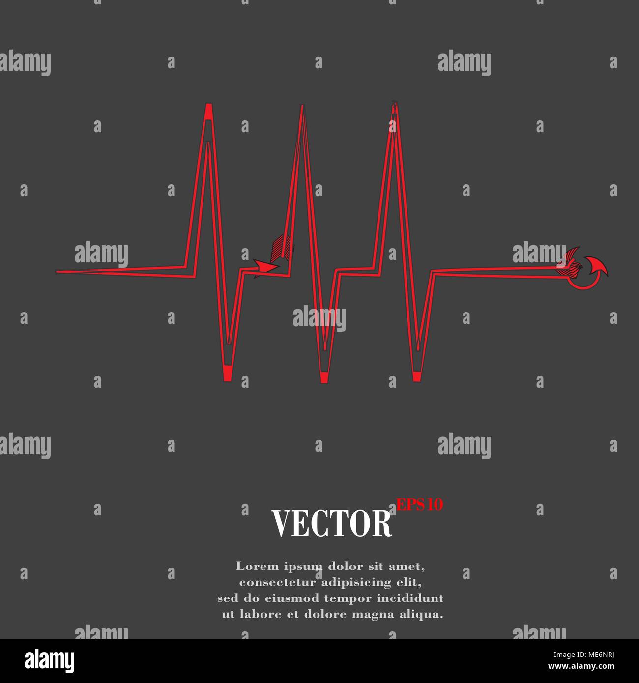 Normal sinus rhythm Stock Vector Images - Alamy