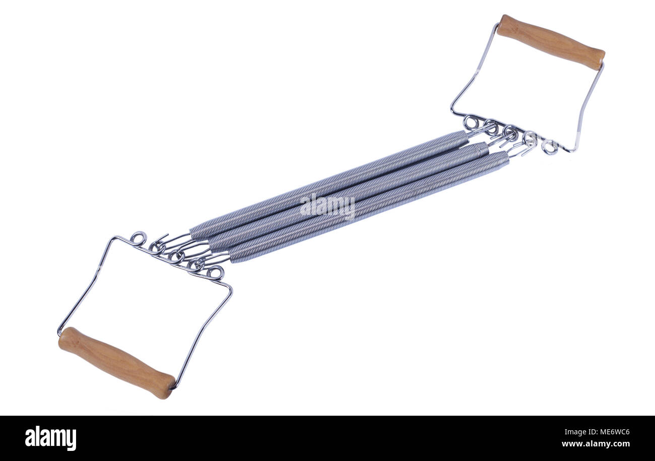 Expander Isolated on white background with space for text Stock Photo ...