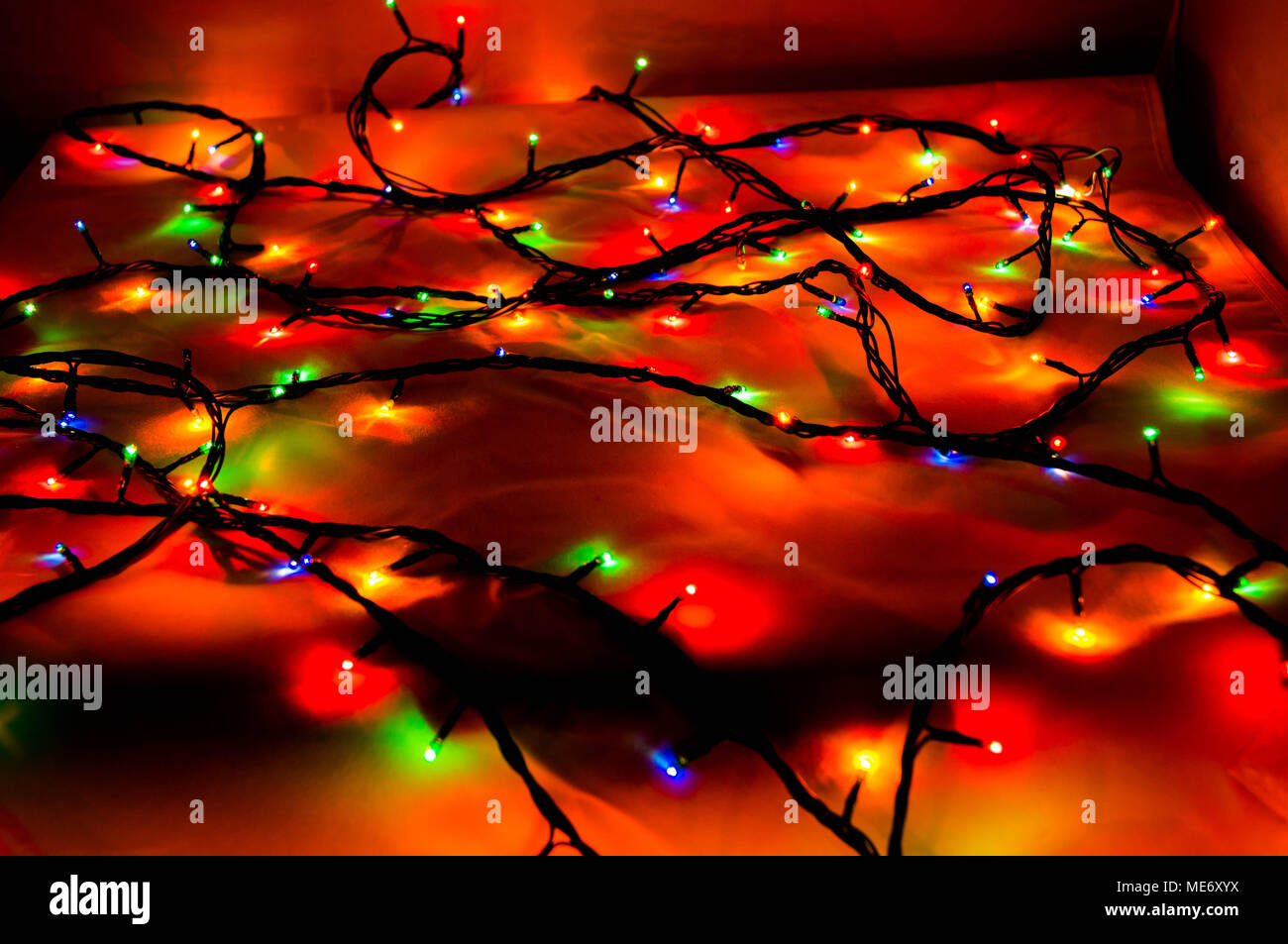 Christmas lights. For your commercial and editorial use Stock Photo - Alamy