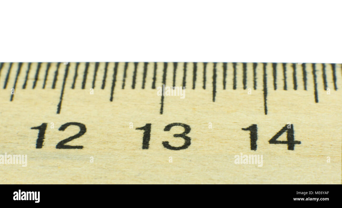 Ruler isolated on white. For your commercial and editorial use Stock ...