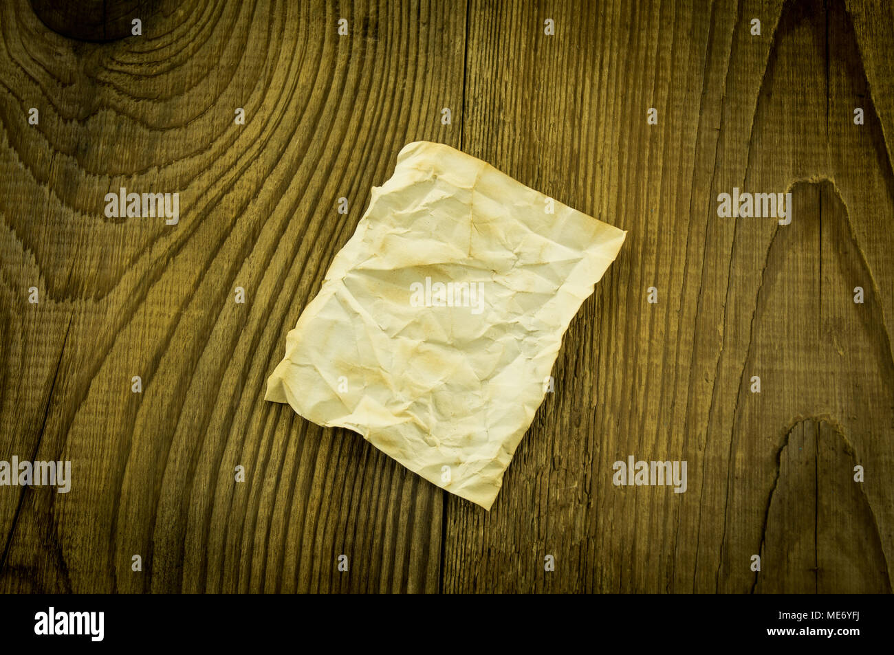 old paper on wood background. For your commercial and editorial use ...