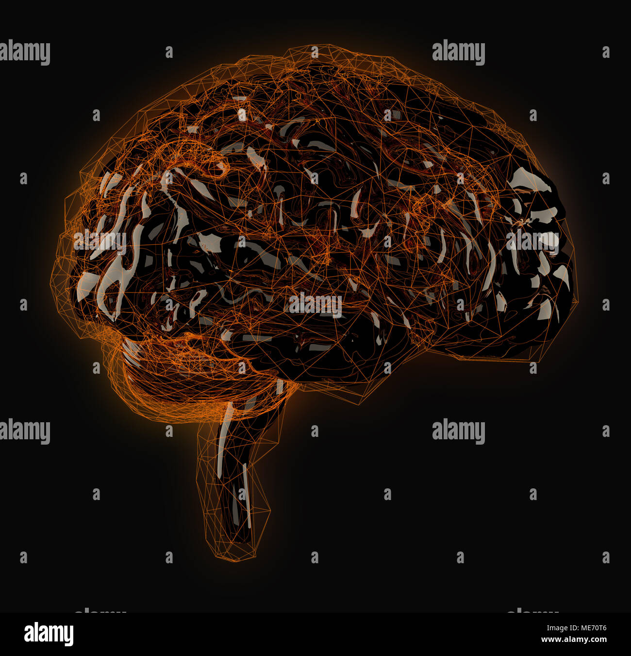 Brain synapse art hi-res stock photography and images - Alamy