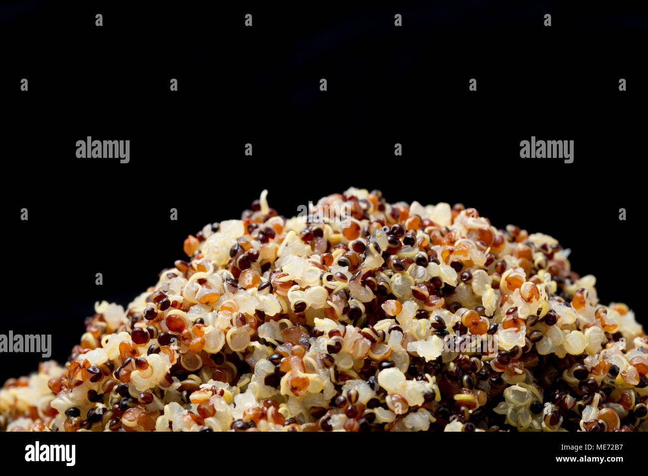 Simmered black quinoa hi-res stock photography and images - Alamy
