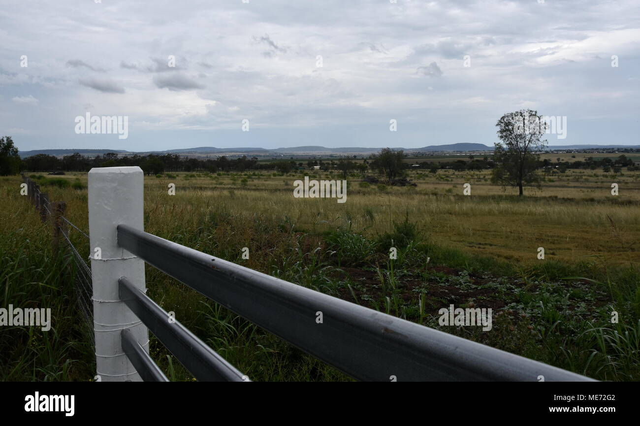 Panorama grassy rural fields hi-res stock photography and images - Alamy