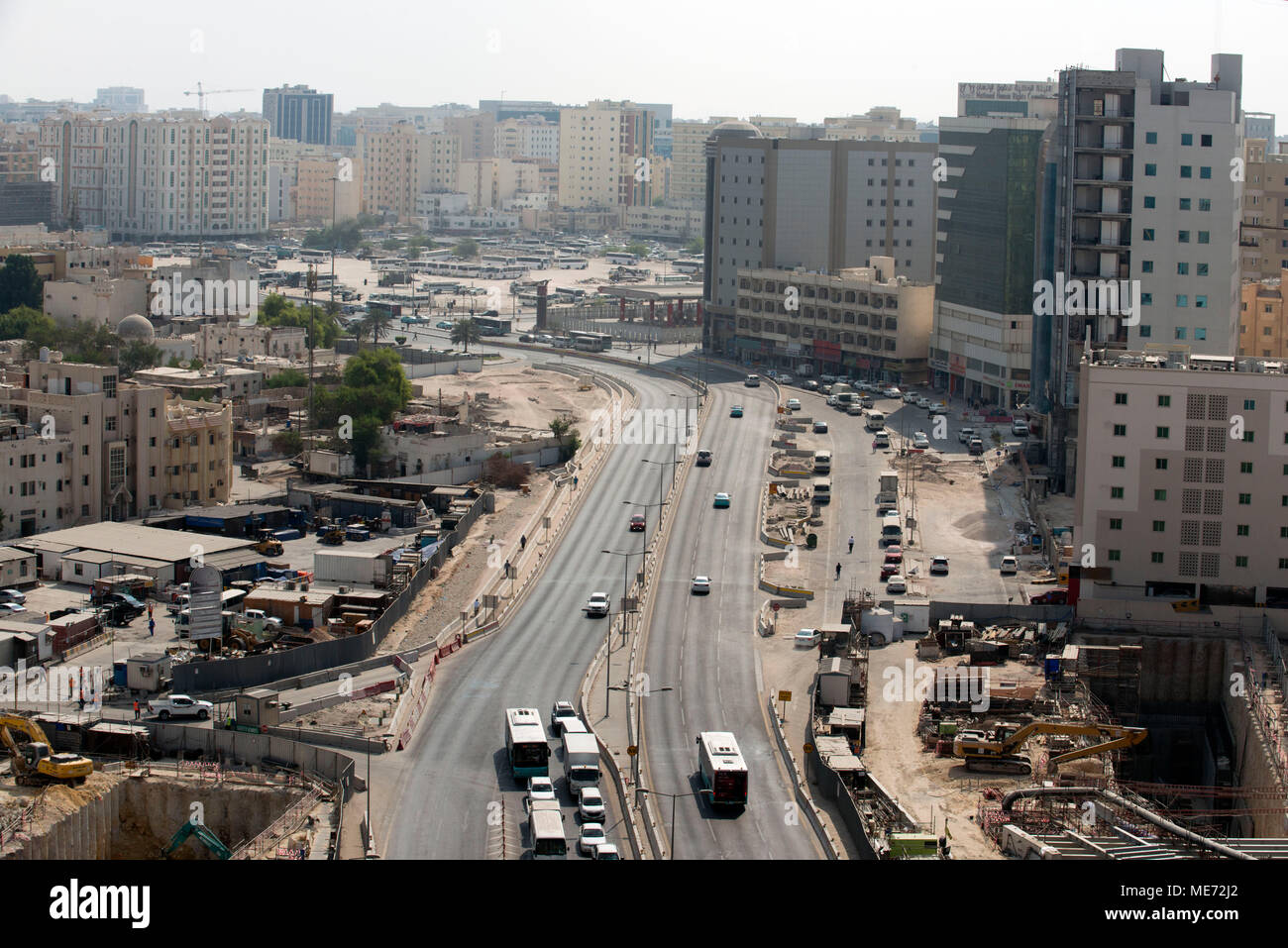Doha street lights hi-res stock photography and images - Alamy