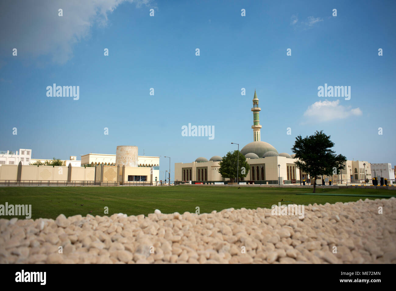 Old mosque minaret in qatar hi-res stock photography and images - Alamy