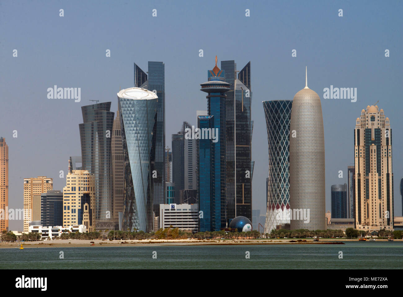 Qatar financial centre hi-res stock photography and images - Alamy