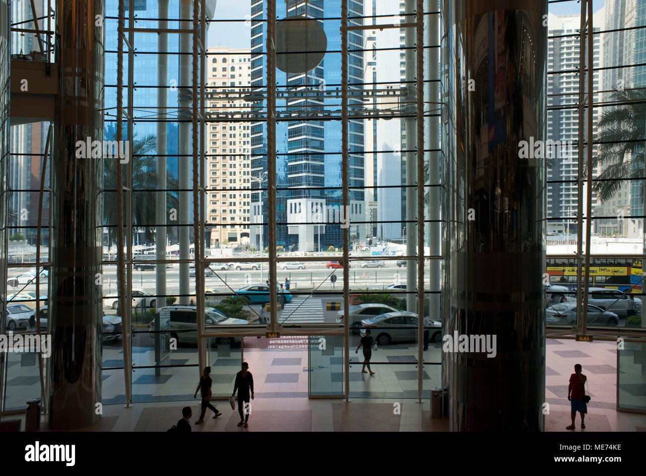 Doha City Center mall in Doha the capital of Qatar in the Arabian Gulf ...