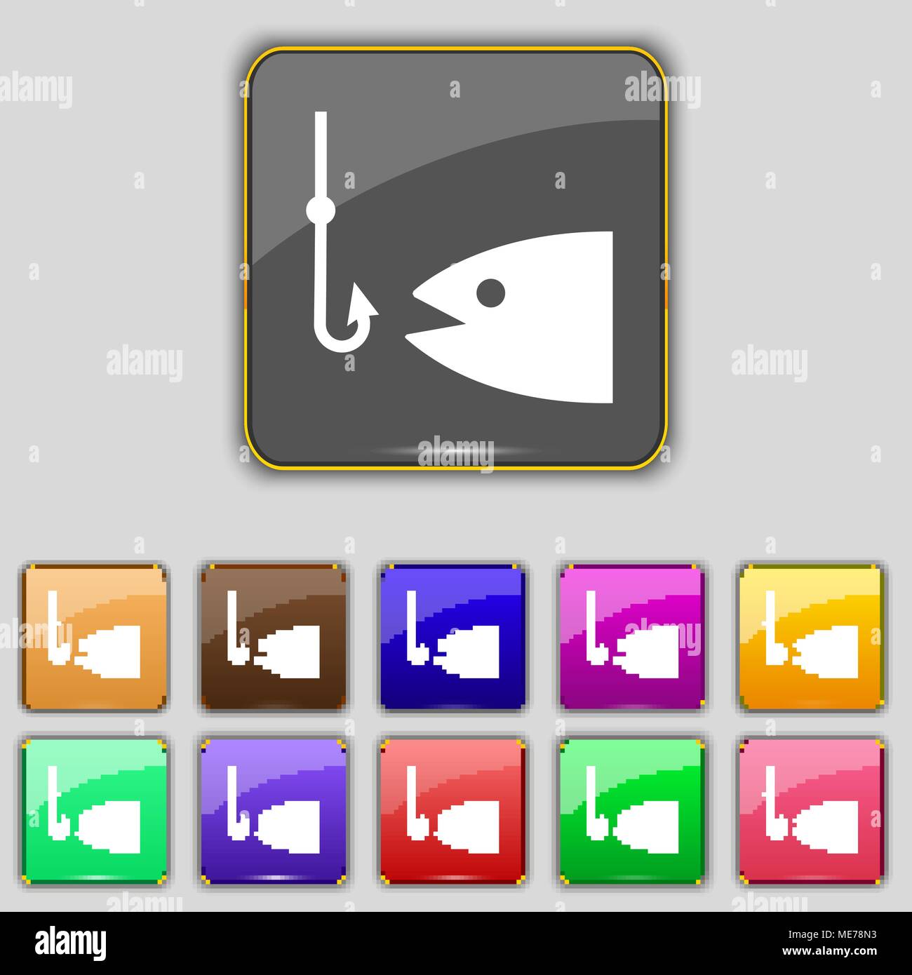 Bait site Stock Vector Images - Alamy