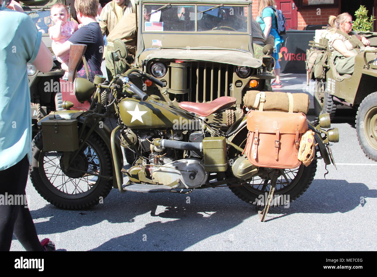 Forties military festival in Colwyn Bay,Wales Stock Photo - Alamy