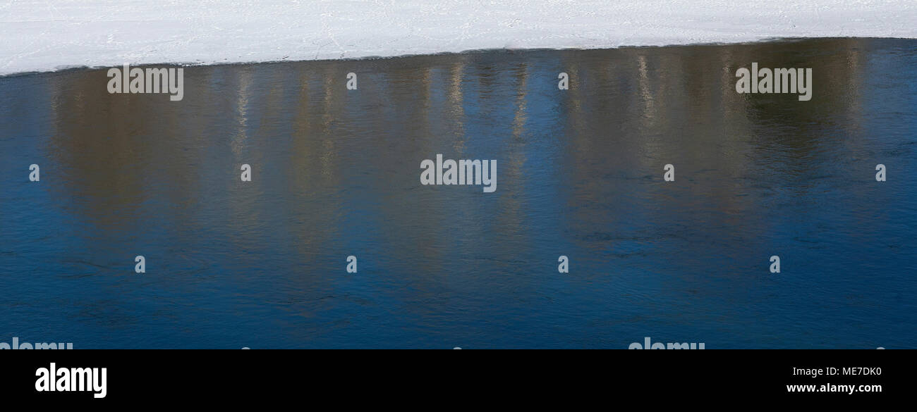 Reflection Calgary Alberta Canada Stock Photo - Alamy