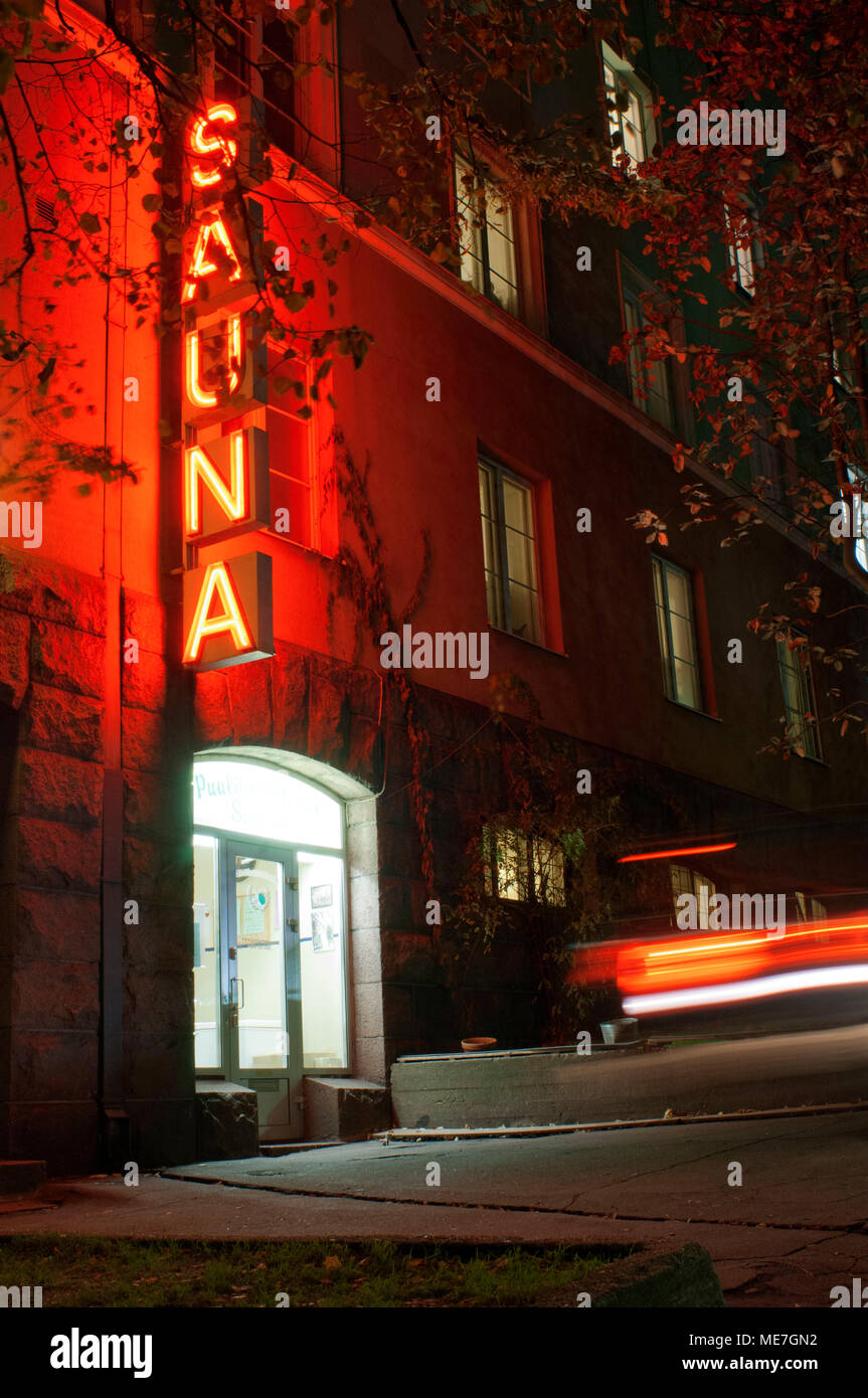 Sauna sign hi-res stock photography and images - Alamy