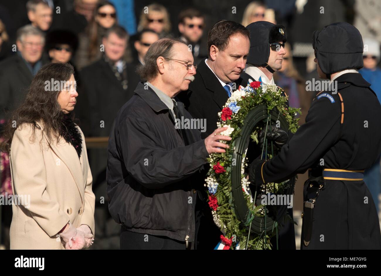 Family members of late NASA Space Shuttle Challenger astronaut Judy ...