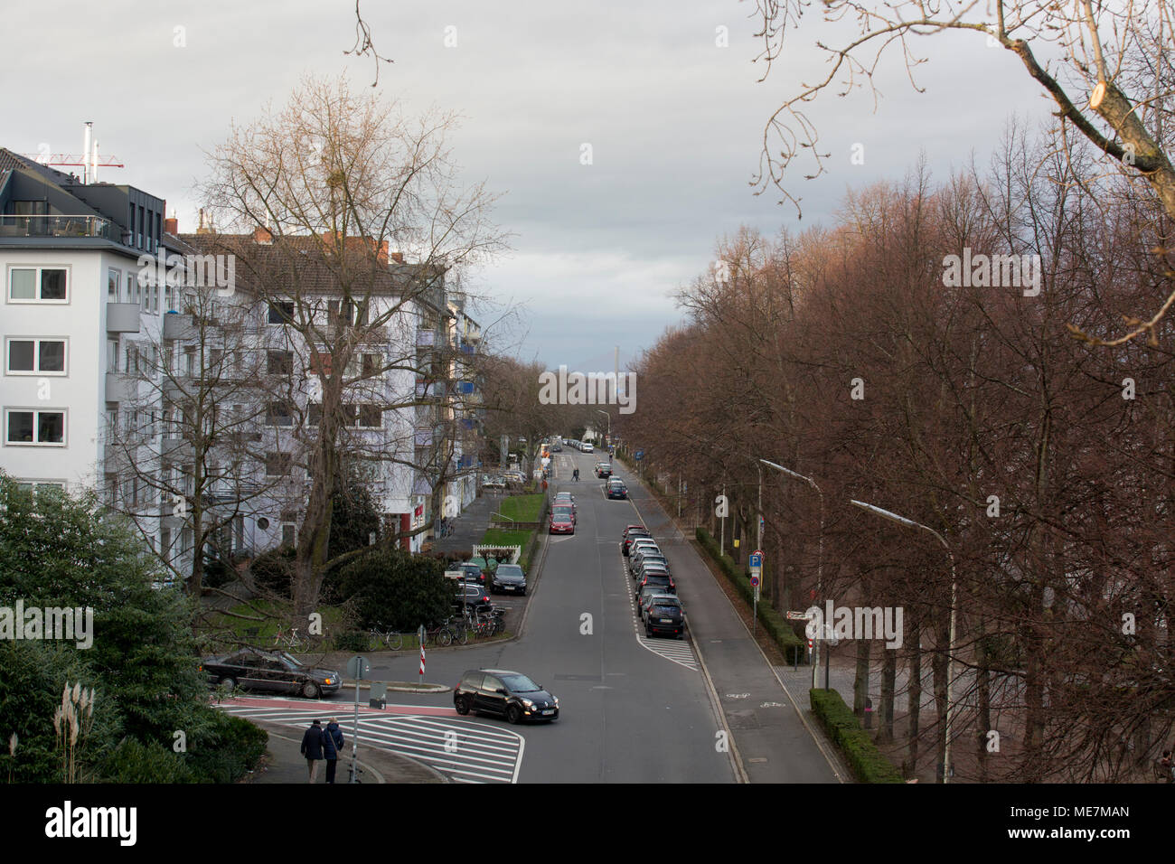 Street view of the Bonn city, North Rhine Westphalia, Germany Stock ...