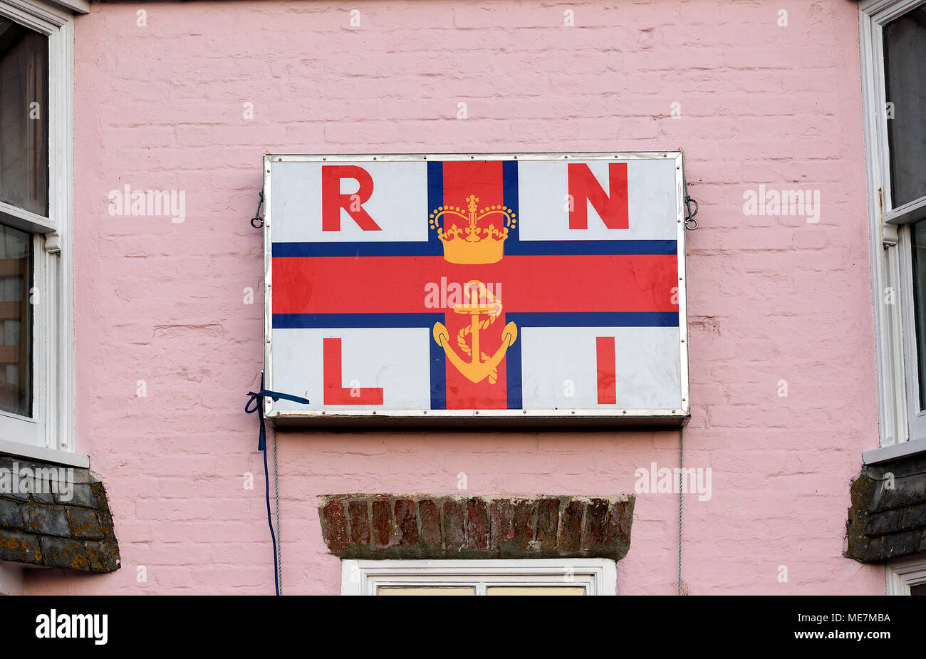 royal national lifeboat institution, rnli, sign, poster, logo on a ...